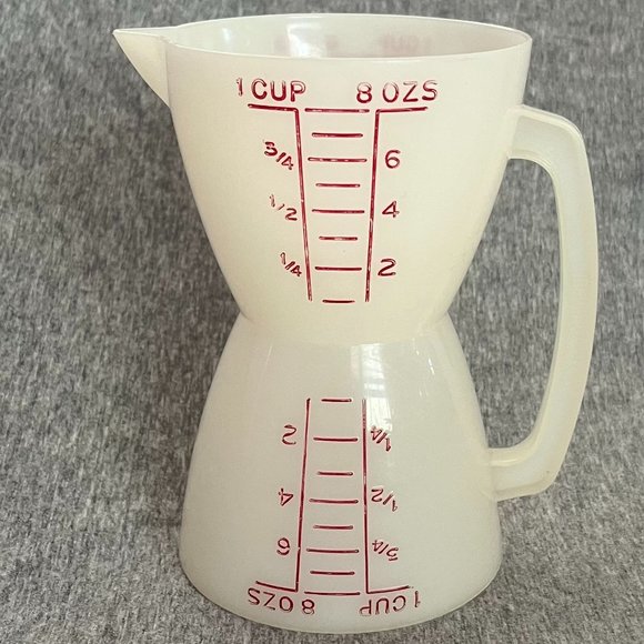 Tupperware | Kitchen | Tupperware Wet Dry Double Measuring Cup | Poshmark